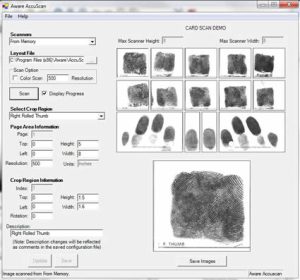 Biometrics Software - Fingerprint Cards - AccuScan™