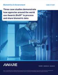 Three case studies - Aware BioSP™ | Biometrics Software